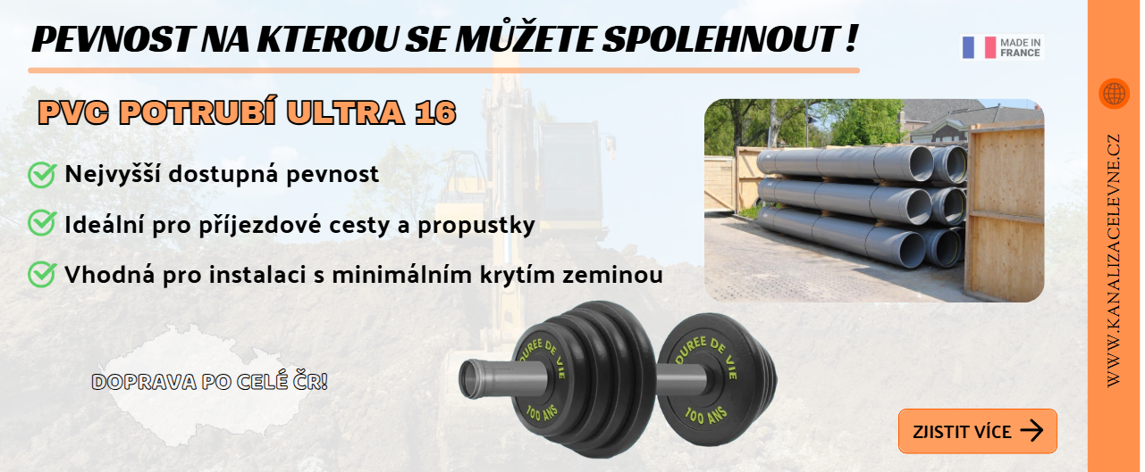 Potrubí PVC SN12 | kanalizacelevne.cz